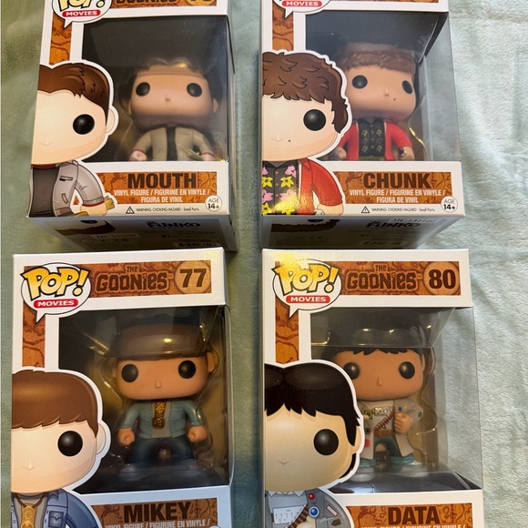 Funko | Toys | Funko Og The Goonies Pop Vinyl Figures Set | Poshmark